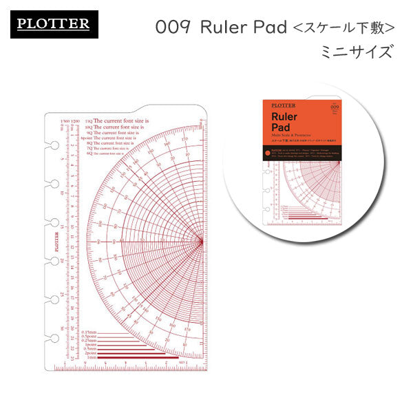 009 スケール下敷き《ミニサイズ》リフィル PLOTTER 777-164-39[M便 1/10]【取寄せ品】 – 文具専門ストア@Usagiya